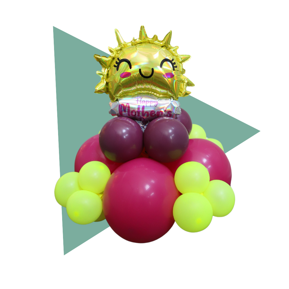 Mini Sun Balloon Table Topper – Tangled Balloons