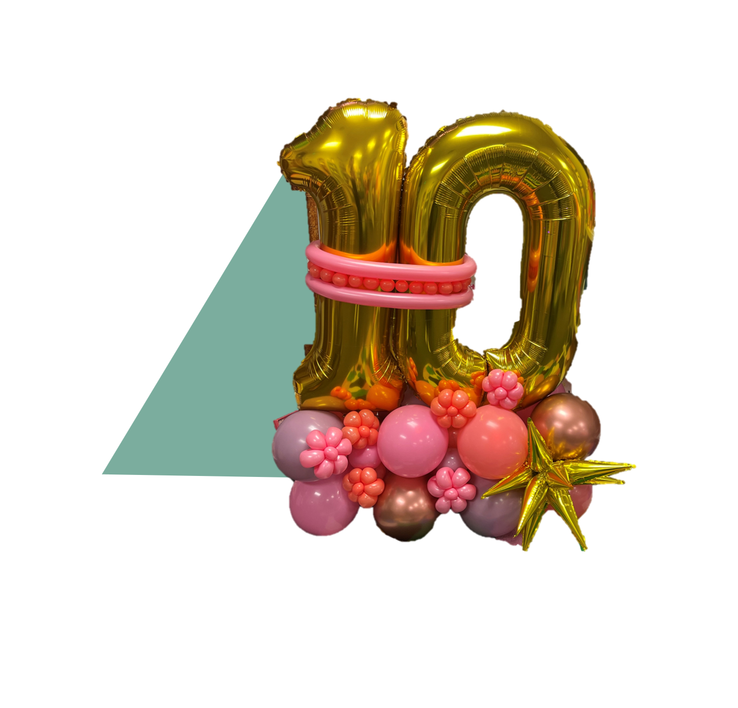 DELUXE Double Digit Balloon Marquee Stacker – Tangled Balloons